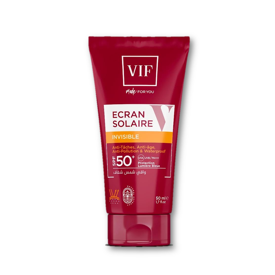 Ecran solaire invisible SPF 50++ produit idéal pour protéger votre peau